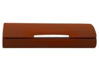 China Leather Wrapped Luxury Novelty Handmade Glasses Case for sale