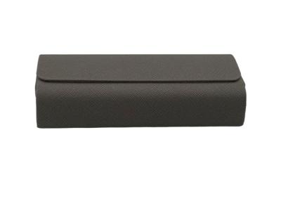 China Graceful Elliptical Curve Handmade Sunglasses Case 157x70x38mm for sale