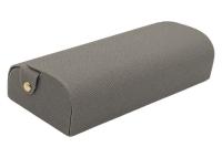 China Graceful Elliptical Curve Handmade Sunglasses Case 157x70x38mm for sale