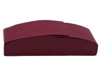 China Custom Logo Eyeglasses Case 151x51x42mm Iron Leather Sunglasses Packaging Box for sale