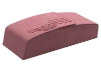 China Iron Handmade Glasses Case 155x55x40mm Custom Logo Leather Eyeglass Sunglasses Box for sale
