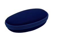 China Custom EVA Sunglasses Case 161x72x54mm with Inside Foam Rubber Zipper Puller for sale