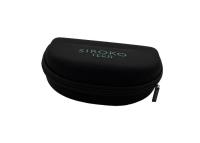 China Big Size Logo Printed EVA Zipper Sunglasses Case With Custom Rubber Puller for sale