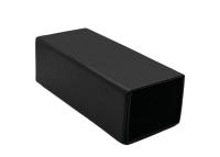 China Leather Rhinestone Foldable Glasses Case , Sunglasses Packaging Box Purple Glitter for sale