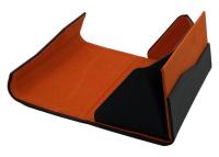 China Custom Logo Handmade Triangle Sunglasses Case 161x70x63mm PU Leather for sale
