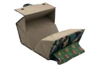 China Wholesale Handmade Cardboard 5pcs Glasses Case 169x130x125mm Camouflage Foldable for sale
