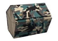 China Wholesale Handmade Cardboard 5pcs Glasses Case 169x130x125mm Camouflage Foldable for sale