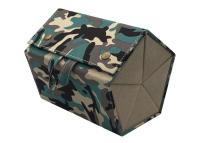 China Wholesale Handmade Cardboard 5pcs Glasses Case 169x130x125mm Camouflage Foldable for sale