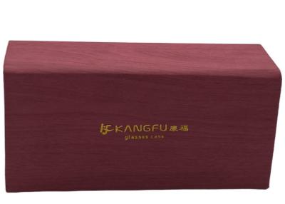 China Super Big Novelty 15.5cm Square Handmade Glasses Case for sale