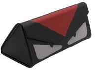 China Cute Printing Foldable Glasses Case , Women Triangle Eyeglass Case for sale