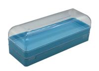 China Clear PS Top Double Layer Kids Custom Glasses Cases for sale