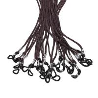 China Black Glasses Rope Chain , Nylon Fiber Rope Eyeglass String Holder for sale