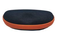 China Fabric Velvet EVA Glasses Case , Portable Zip Up Glasses Case for sale