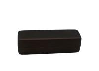 China Custom Logo Folding 15.5CM Slim Metal Glasses Case for sale