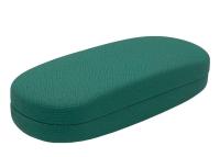 China 44mm Leather Hot Stamping Logo Custom Sunglasses Case For Glasses for sale
