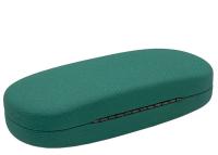 China 44mm Leather Hot Stamping Logo Custom Sunglasses Case For Glasses for sale