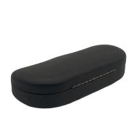 China Unisex Hard Shell Protective REACH Metal Eyeglass Case Embossing Logo for sale