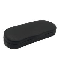 China Unisex Hard Shell Protective REACH Metal Eyeglass Case Embossing Logo for sale