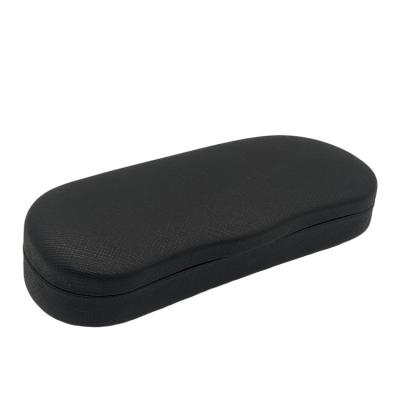 China Unisex Hard Shell Protective REACH Metal Eyeglass Case Embossing Logo for sale