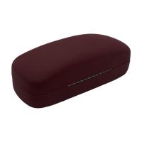 China Clamshell Printing Logo OEM Metal Glasses Case for sale