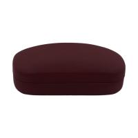 China Clamshell Printing Logo OEM Metal Glasses Case for sale