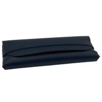 China PU Leather Slim Glasses Case 190x77x42mm OEM Embossing Logo Eyeglass Packaging Box for sale