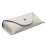China Durable Soft Embossing Portable Sunglass Case Women Men Horizontal for sale