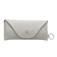 China Durable Soft Embossing Portable Sunglass Case Women Men Horizontal for sale