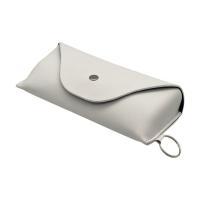 China Durable Soft Embossing Portable Sunglass Case Women Men Horizontal for sale