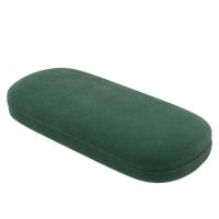 China Embossing Logo Exotic Glasses Holder Custom Fabric Eyeglass Case Young for sale