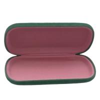 China Embossing Logo Exotic Glasses Holder Custom Fabric Eyeglass Case Young for sale