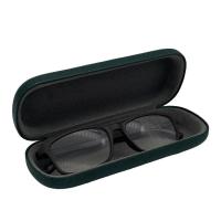 China 37mm Metal Glasses Case Unisex Slim Hard Shell Protective Eyeglass Case for Men Women for sale