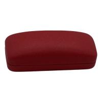 China Red 164mm Metal Glasses Case With Logo Printing for sale
