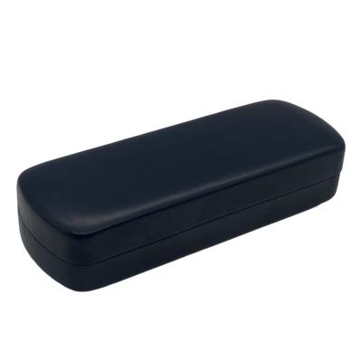 China Fashion Hard Case Packaging Iron Leather Large Frame Sunglasses Case for sale