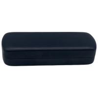 China Fashion Hard Case Packaging Iron Leather Large Frame Sunglasses Case for sale
