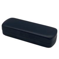China Fashion Hard Case Packaging Iron Leather Large Frame Sunglasses Case for sale