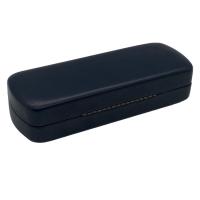 China Fashion Hard Case Packaging Iron Leather Large Frame Sunglasses Case for sale