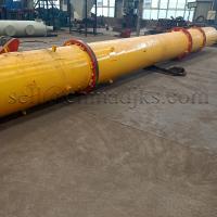 China Pasture Elephant Grass Rotary Drum Dryer Energy Saving for sale