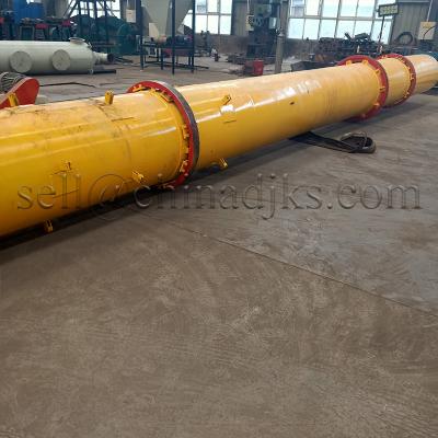 China Pasture Elephant Grass Rotary Drum Dryer Energy Saving for sale