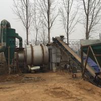 China 40t Triple Pass Rotary Dryer with 80% Heat Efficiency and 750-900℃ Max Inlet Temperature for Industrial Drying Applications for sale