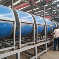 China Indirect Heating Rotary Drum Dryer 600-4500mm Diameter 8-35m Length for Powders for sale