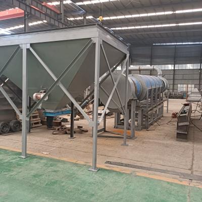 China Feed Hopper In Automatic Feeding System For Electric Rotary Dryer Plant for sale