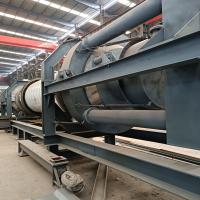 China Woody Waste to Biochar Production Line 400°C 600°C Pyrolysis Reactor for sale