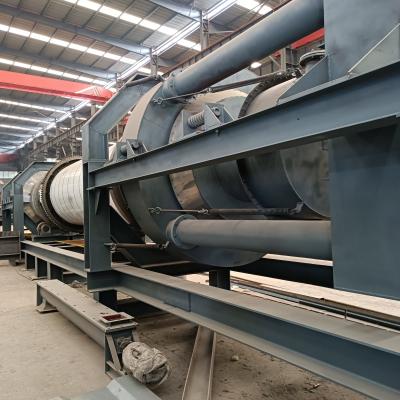 China Woody Waste to Biochar Production Line 400°C 600°C Pyrolysis Reactor for sale