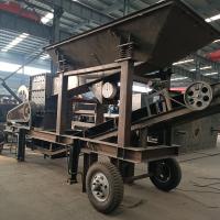 China Mobile Stone Crushing Line Diesel Engine Hammer Box Crusher for sale