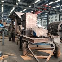 China Mobile Stone Crushing Line Diesel Engine Hammer Box Crusher for sale