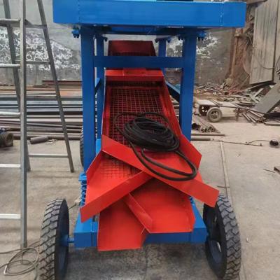 China Diesel Jaw Crusher Portable Stone Crushing with Vibrating Screen 1-20 t/h for sale