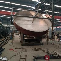 China 20t Fan Disc Granulator Organic Fertilizer Machine 15kw Motor with 3500-3600mm Pan Diameter and 2-10t/h Capacity for sale