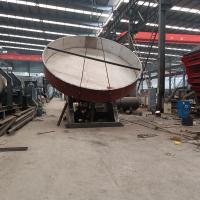 China 20t/h Fan Disc Granulation Pan Pellet Making Machine 1000mm Diameter with 90% Granulation Efficiency for sale