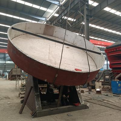 China 20t/h Fan Disc Granulation Pan Pellet Making Machine 1000mm Diameter with 90% Granulation Efficiency for sale
